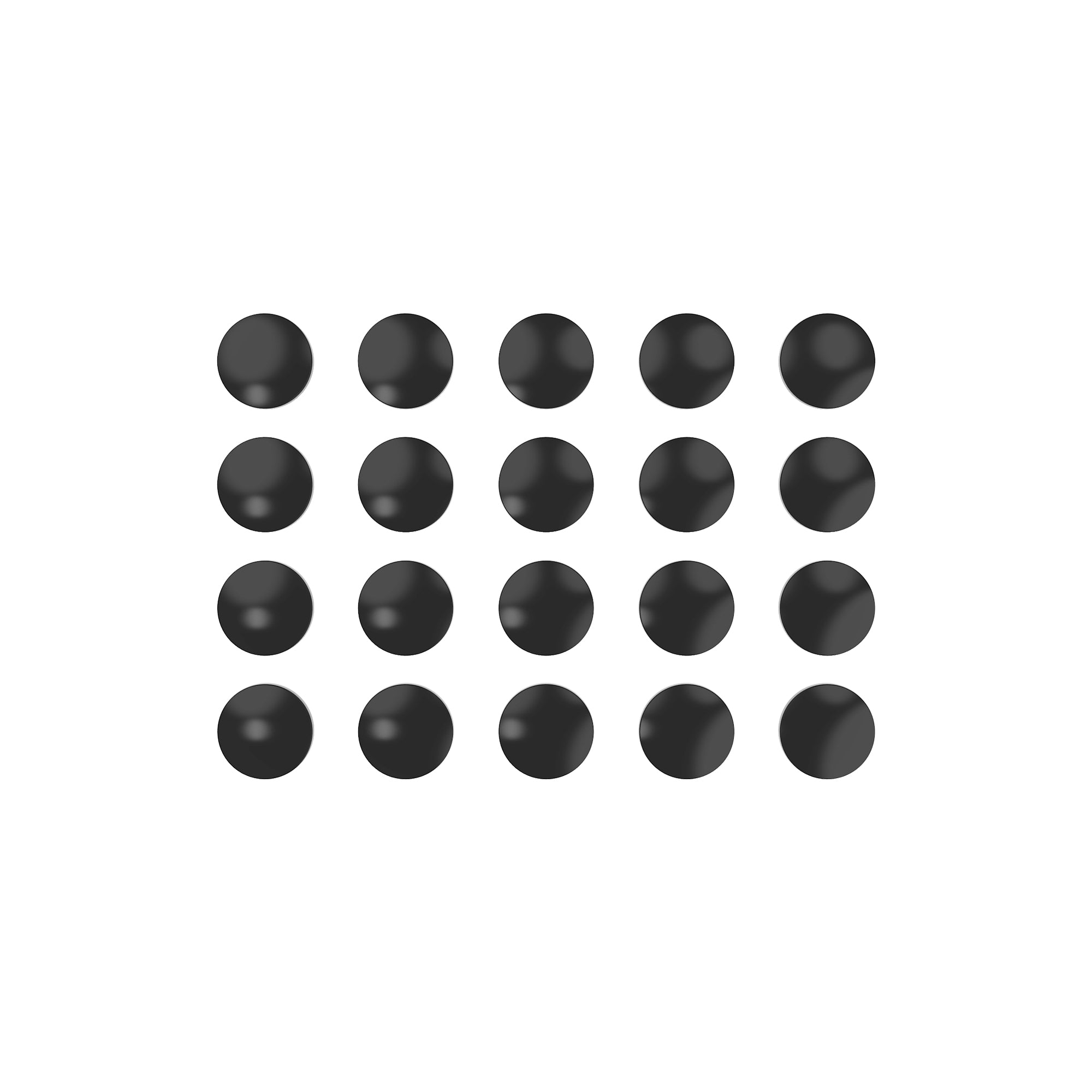 WLMOUSE UHMW-PE Mouse Dot Skates (40pcs) – Ultra Durable Low-Friction ...
