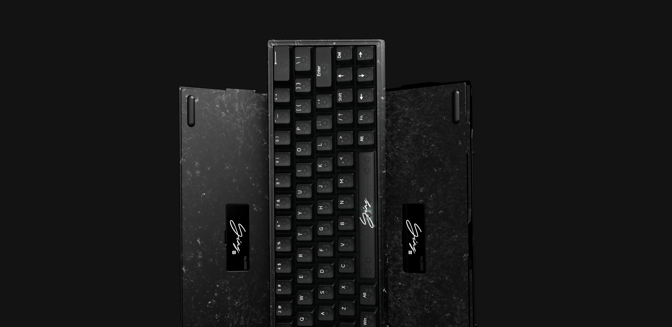 YING63 Forged Carbon Fiber Keyboard – WLmouse