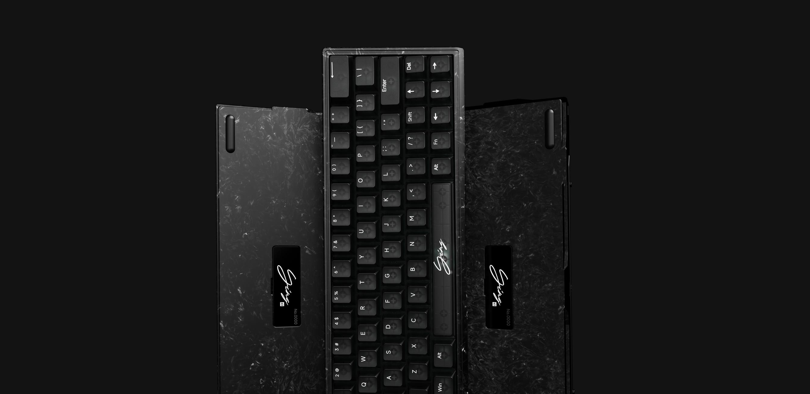 YING63 Forged Carbon Fiber Keyboard – WLmouse