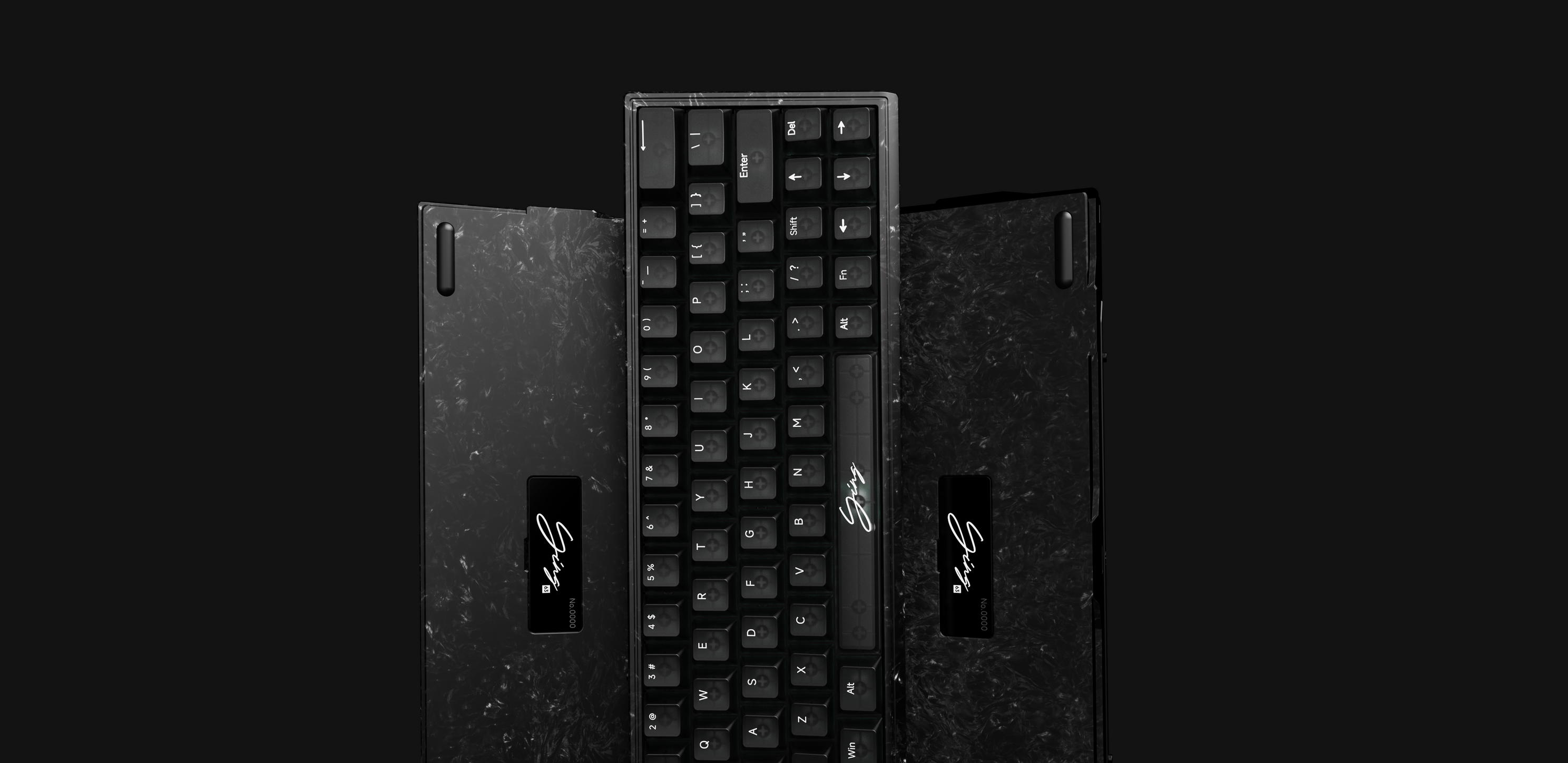 YING63 Forged Carbon Fiber Keyboard – WLmouse