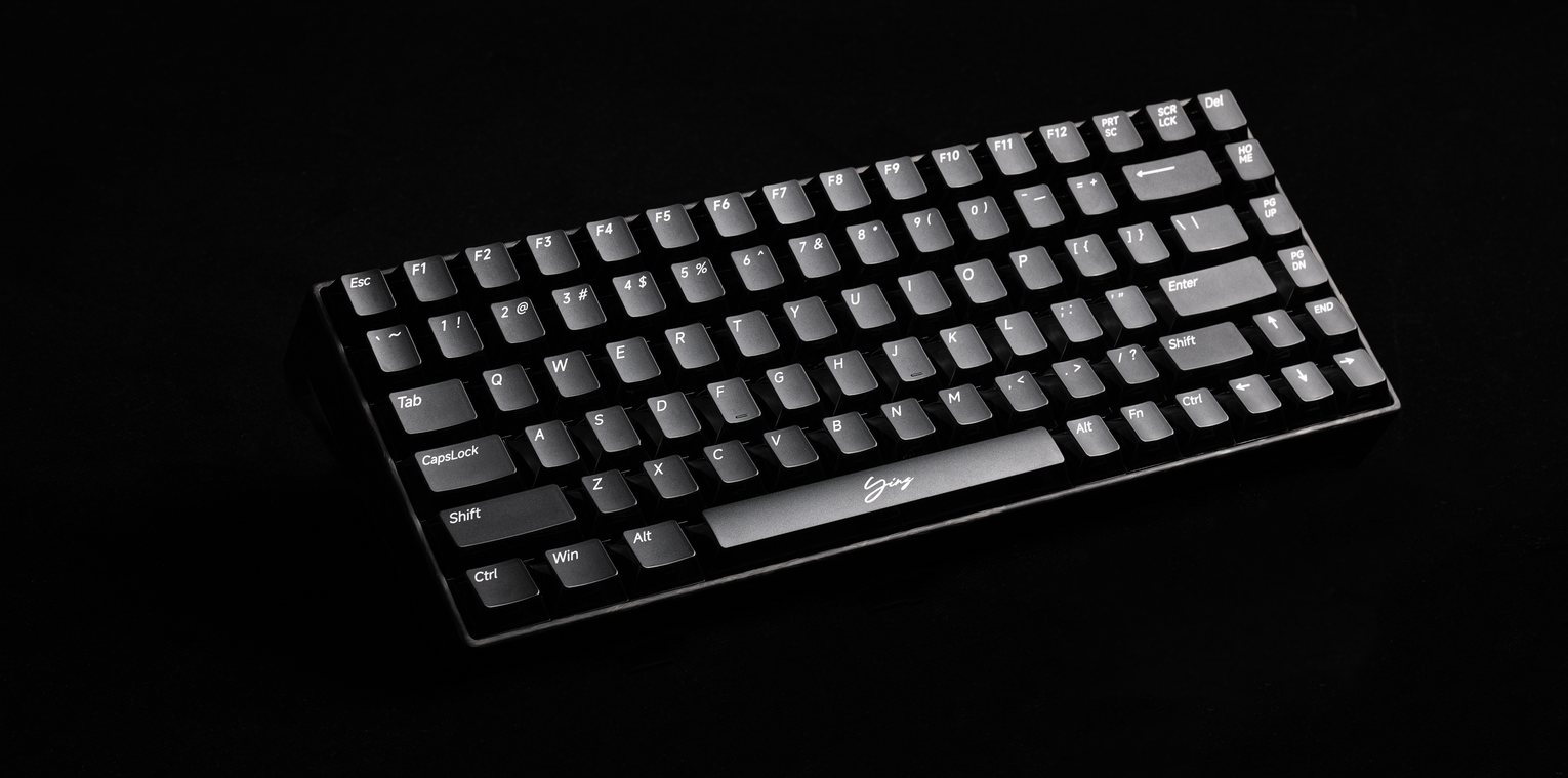 YING75 Forged Carbon Fiber Keyboard | WLMOUSE – WLmouse