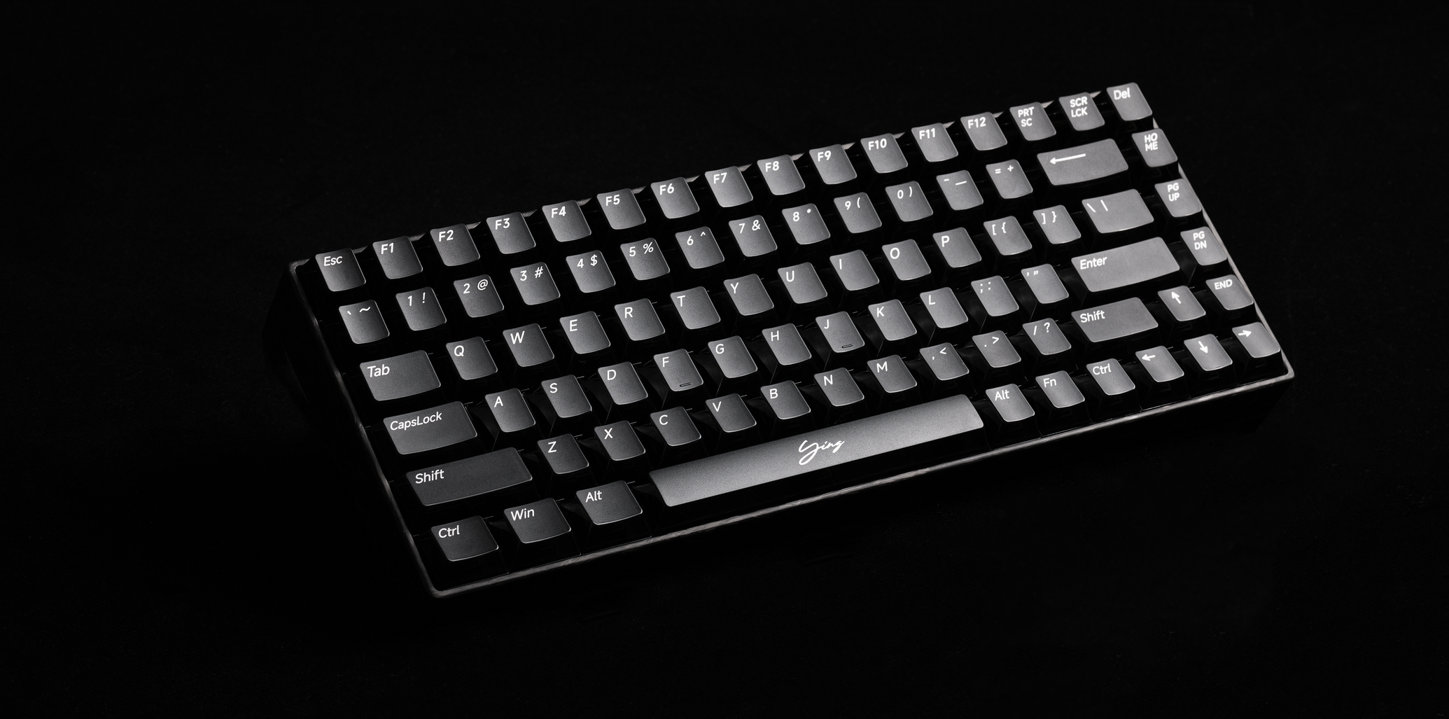YING75 Forged Carbon Fiber Keyboard | WLMOUSE – WLmouse